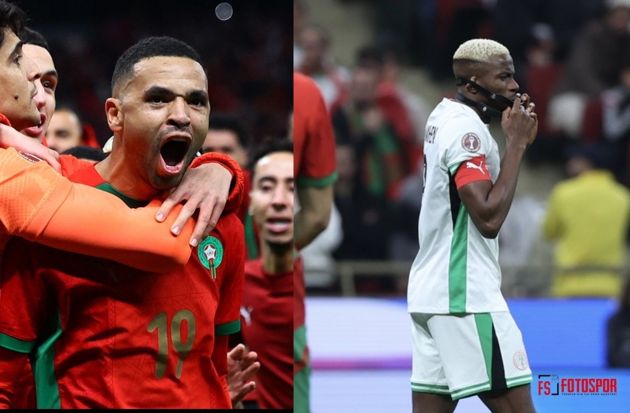 Fenerbahçeli Youssef En-Nesyri, Galatasaraylı Victor Osimhen'i ağlattı
