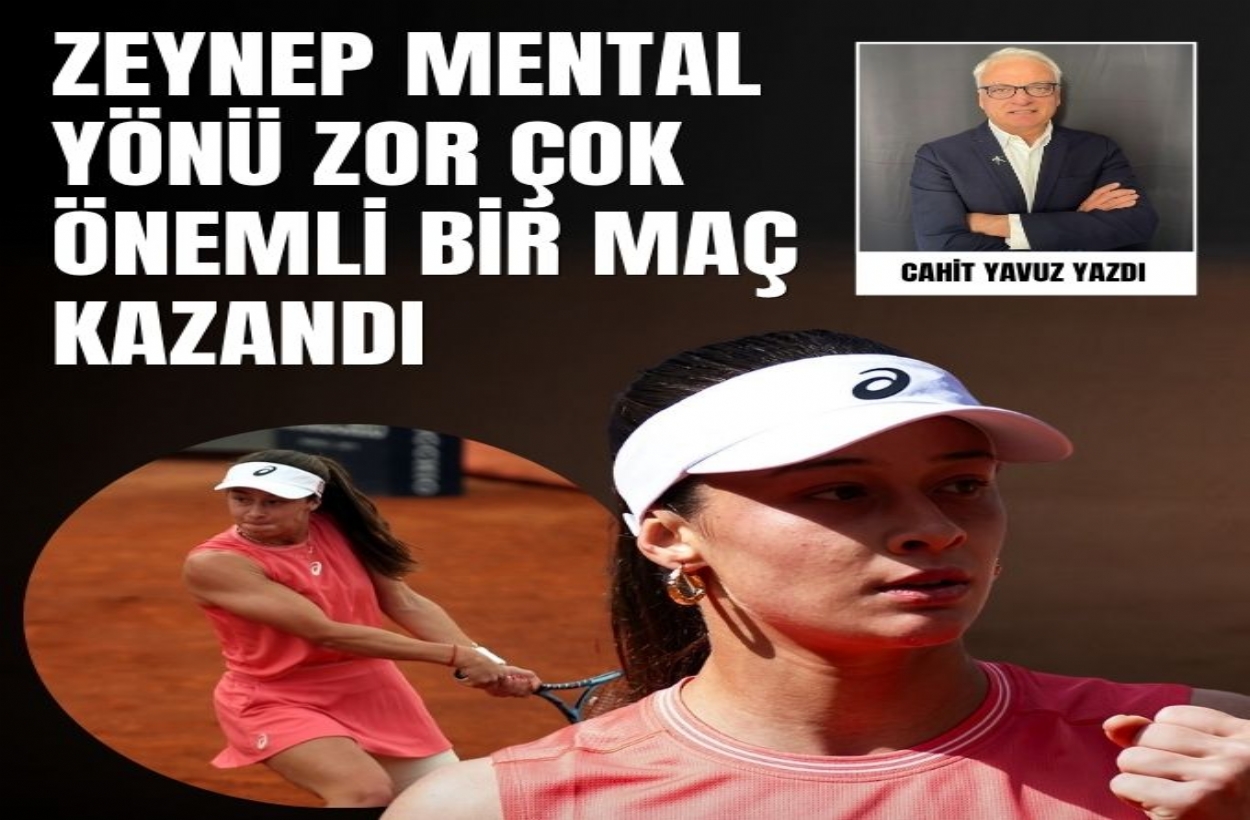 Zeynep Mental Yönü Zor Çok Önemli Bir Maç Kazandı